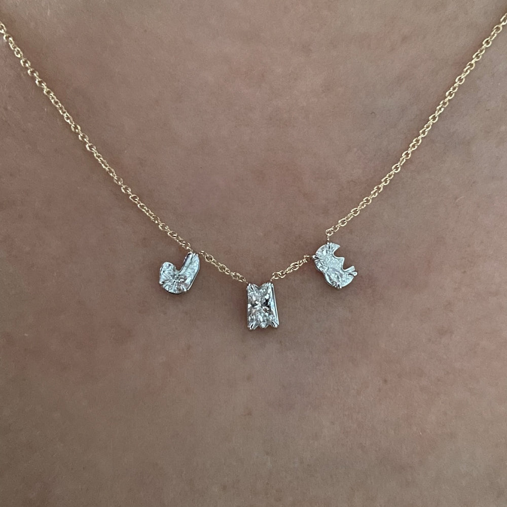 Multi Alphabet Diamond Necklace | K Kane Jewelry
