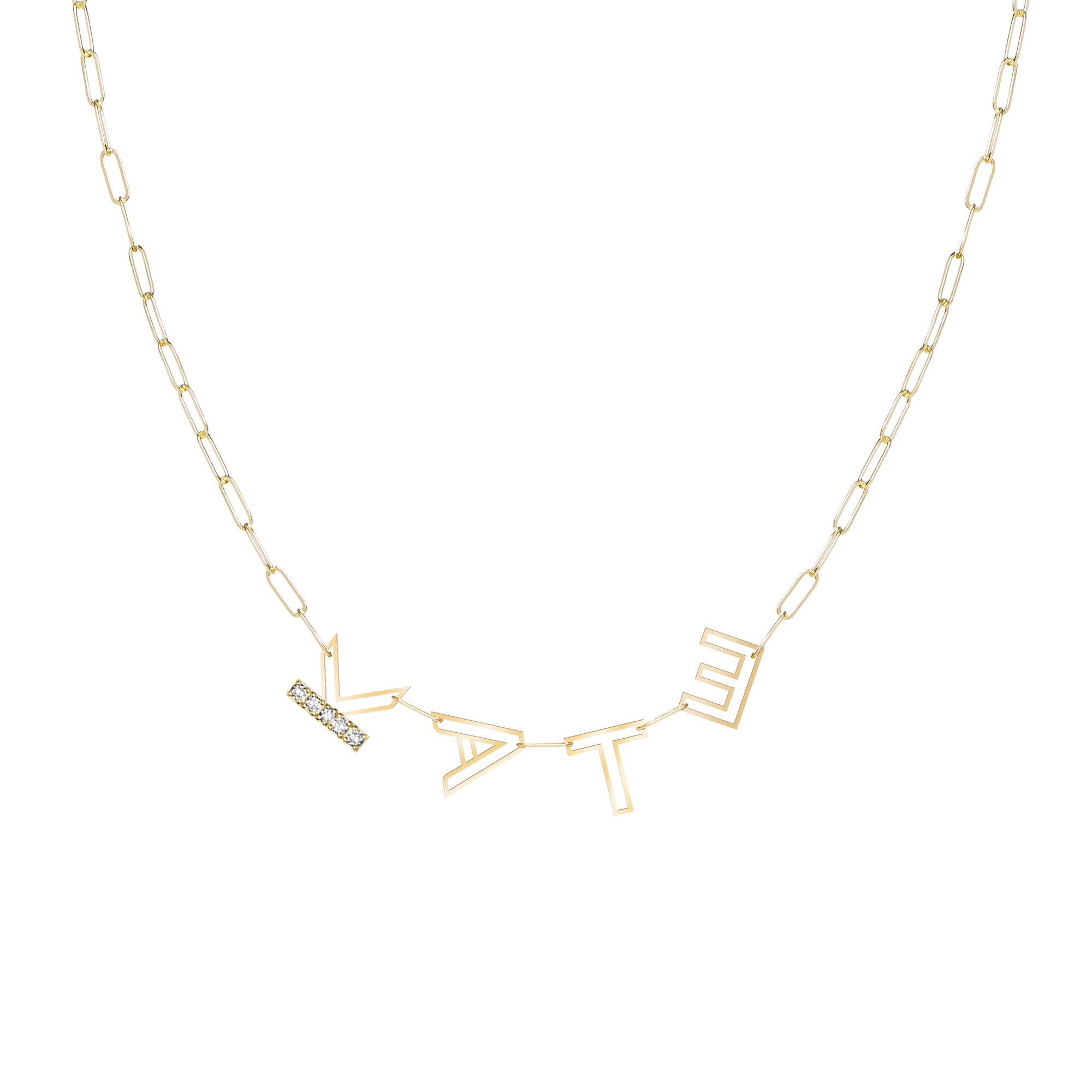 K kane chain letter necklace store