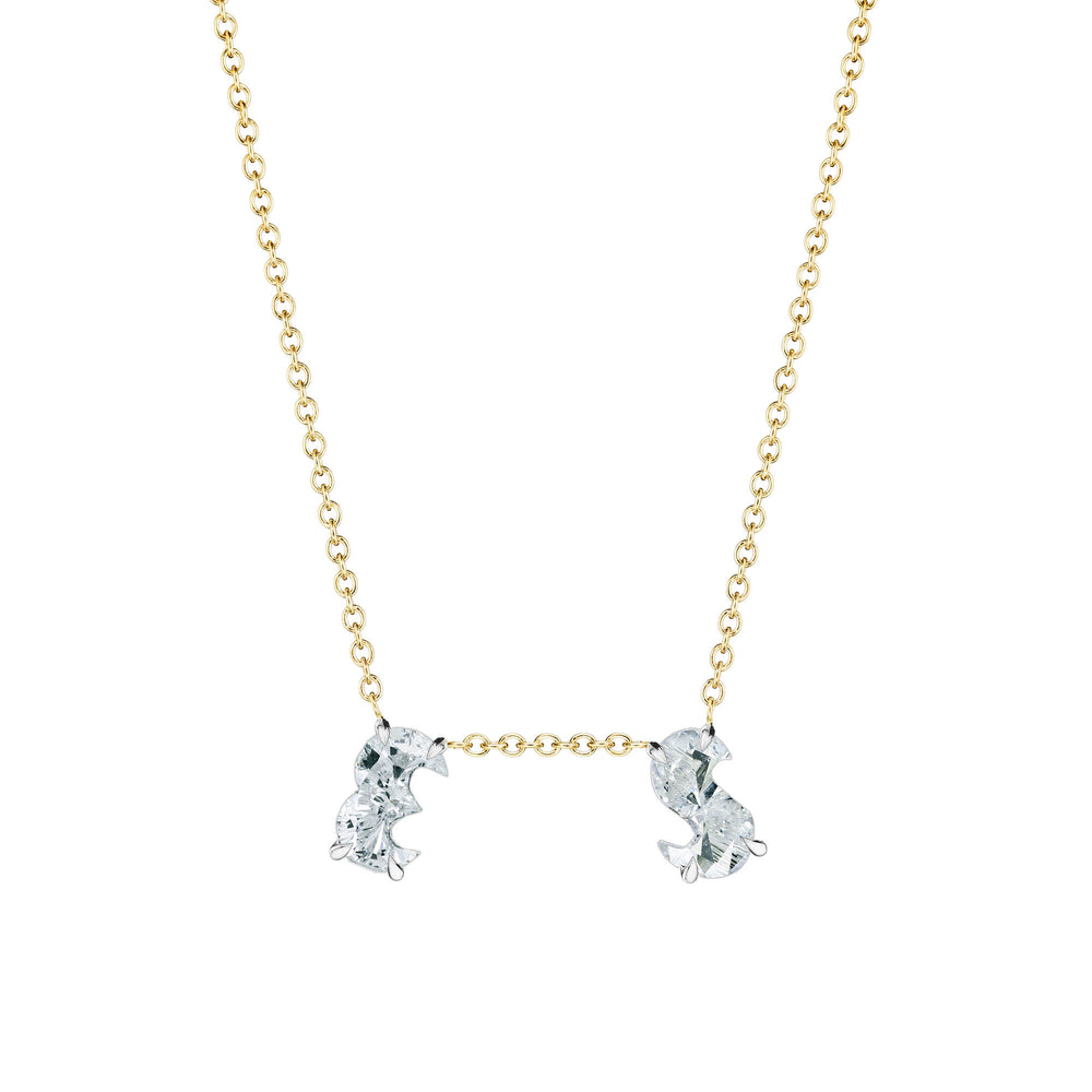 Multi Alphabet Diamond Necklace | K Kane Jewelry