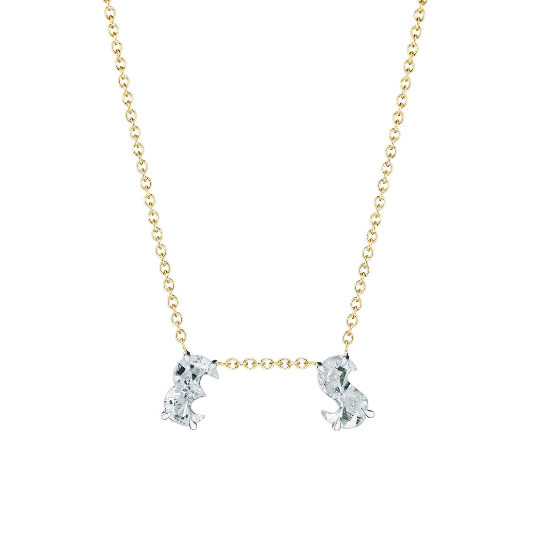 Multi Alphabet Diamond Necklace | K Kane Jewelry