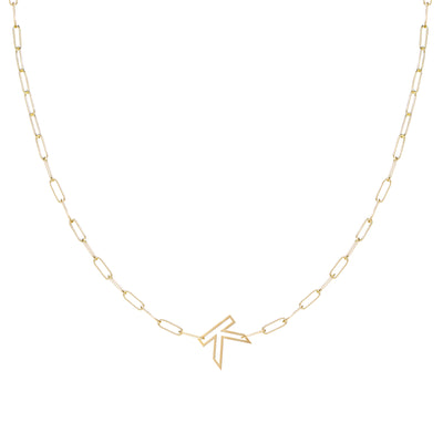 Chain Letter Necklace | K Kane Jewelry